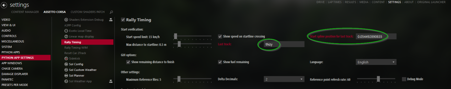 Self-hosting a server with start verification – Assetto Corsa Rally Central